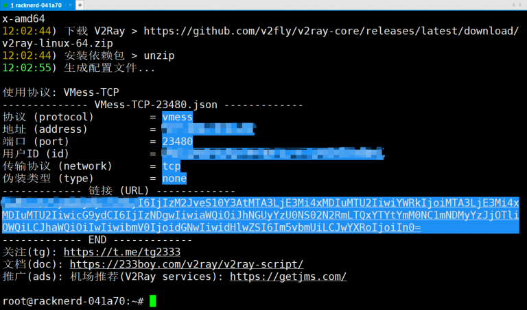 2024 RackNerd VPS搭建V2Ray代理 VLESS /VMESS+WebSocket+TLS WARP优选IP解锁Netflix流 – 普罗丢瑟